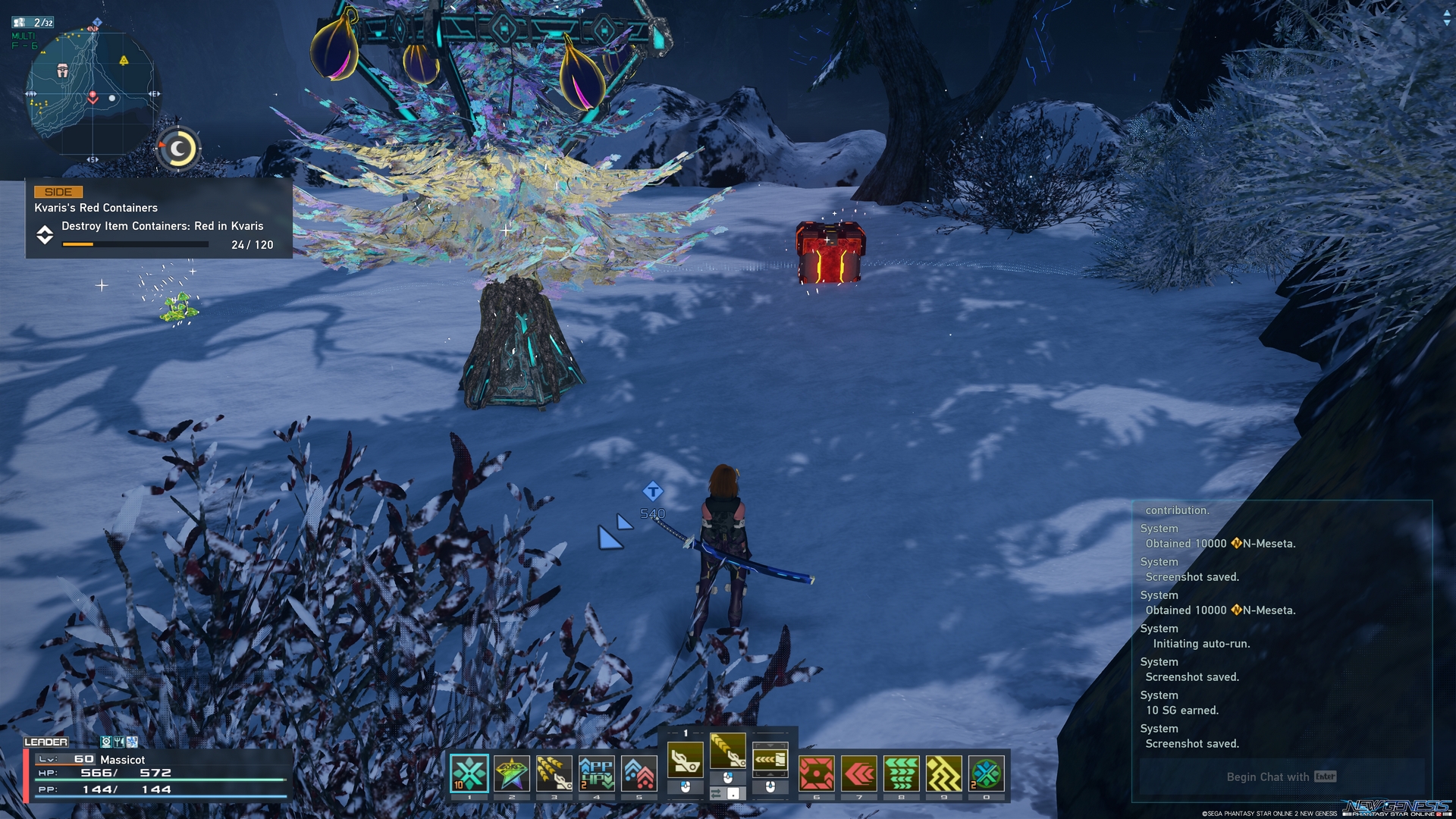 Phantasy Star Online 2: New Genesis - All Red Item Container Locations ...