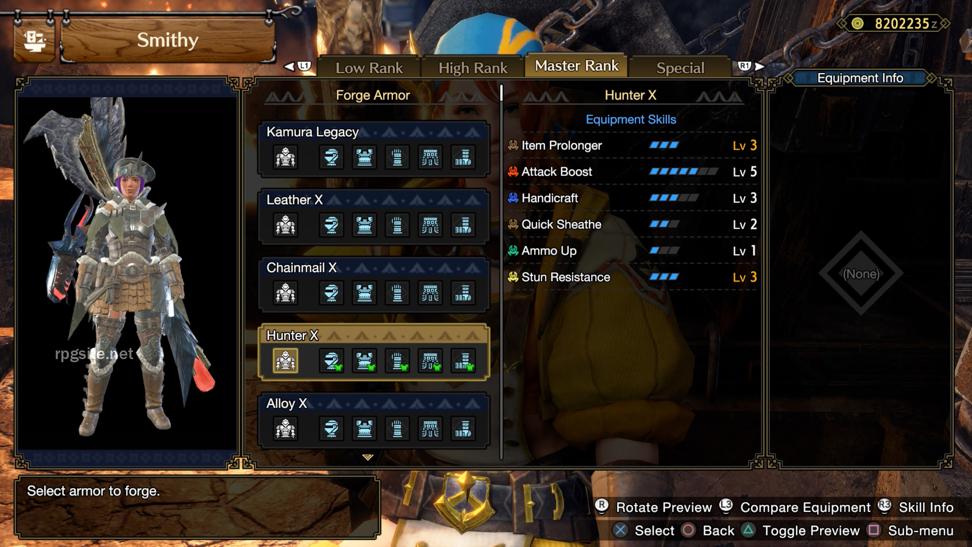 Monster Hunter Rise Sunbreak Master Rank Female Armor Sets: all master ...