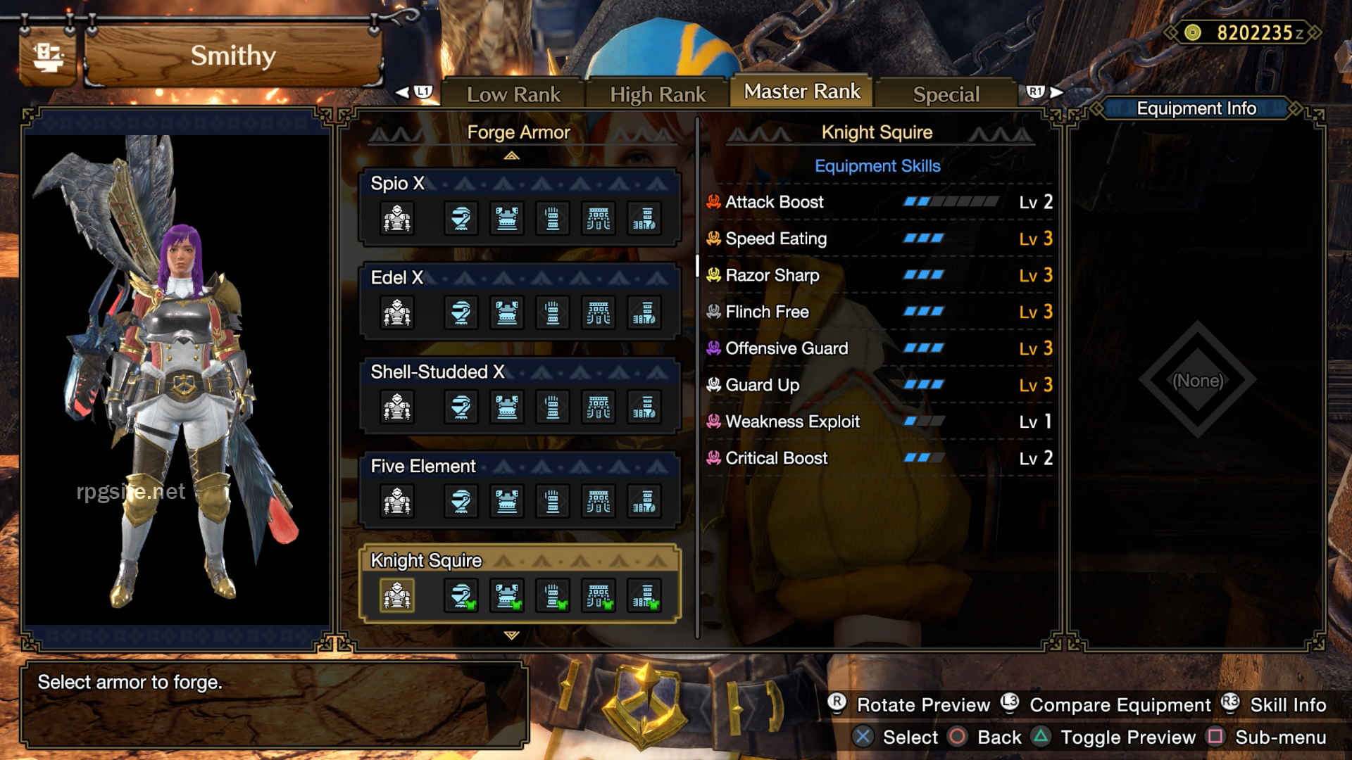 Monster Hunter Rise Sunbreak Master Rank Female Armor Sets: all master ...