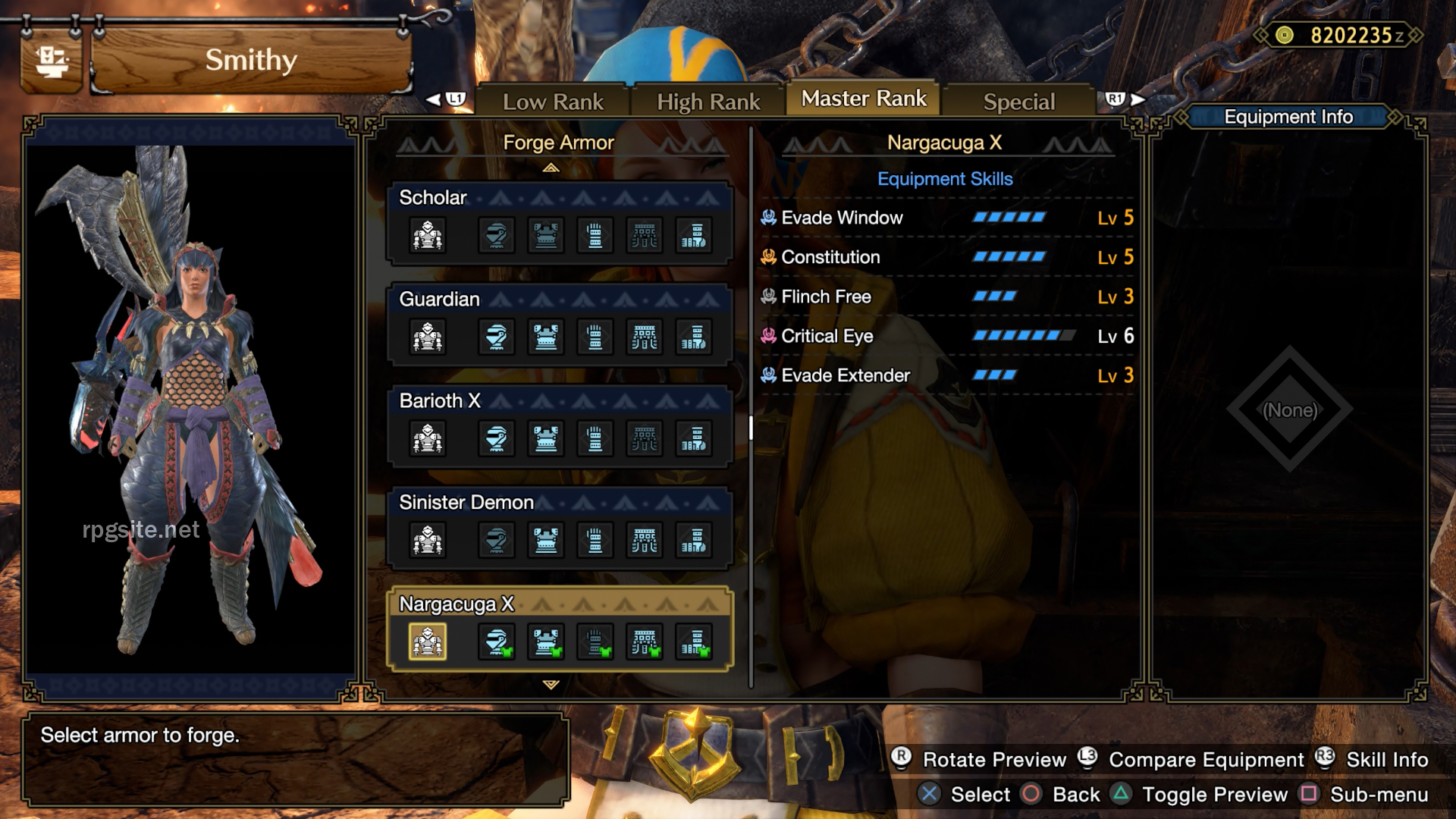 Monster Hunter Rise Sunbreak Master Rank Female Armor Sets: all master ...