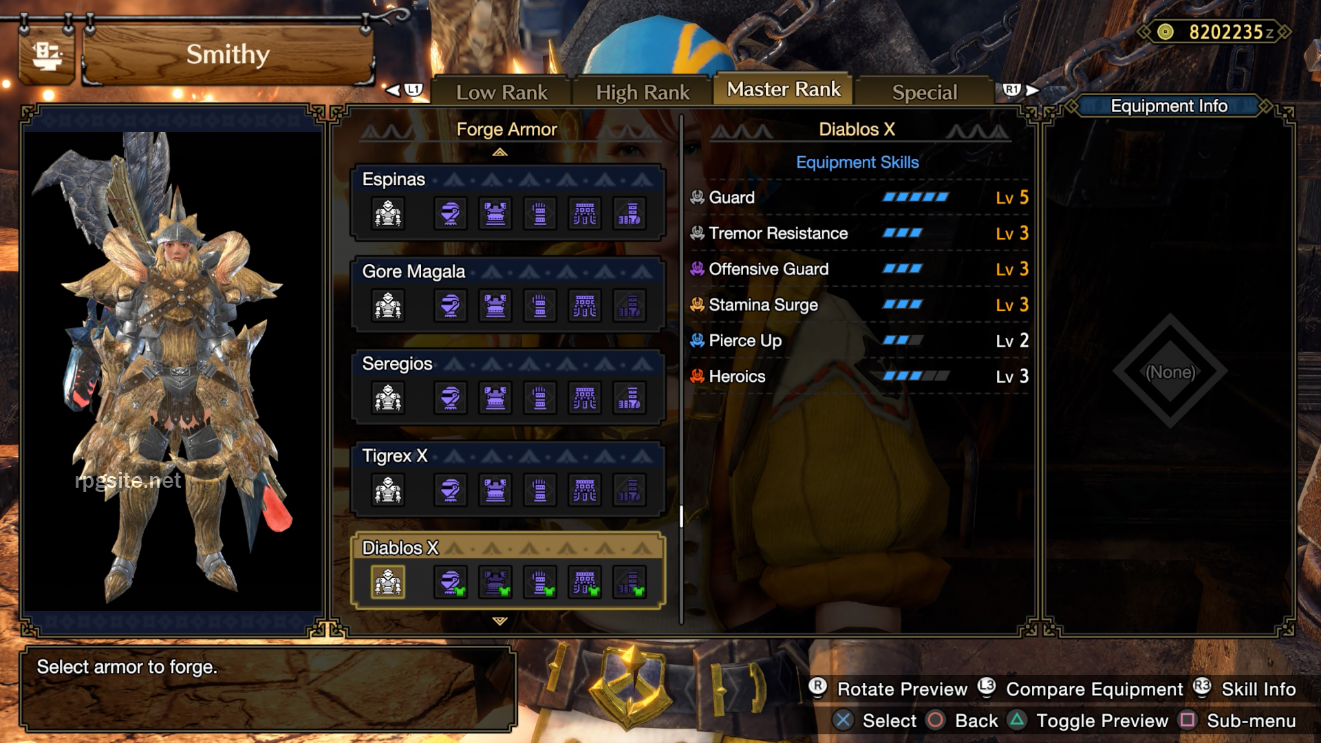 Monster Hunter Rise Sunbreak Master Rank Female Armor Sets: all master ...