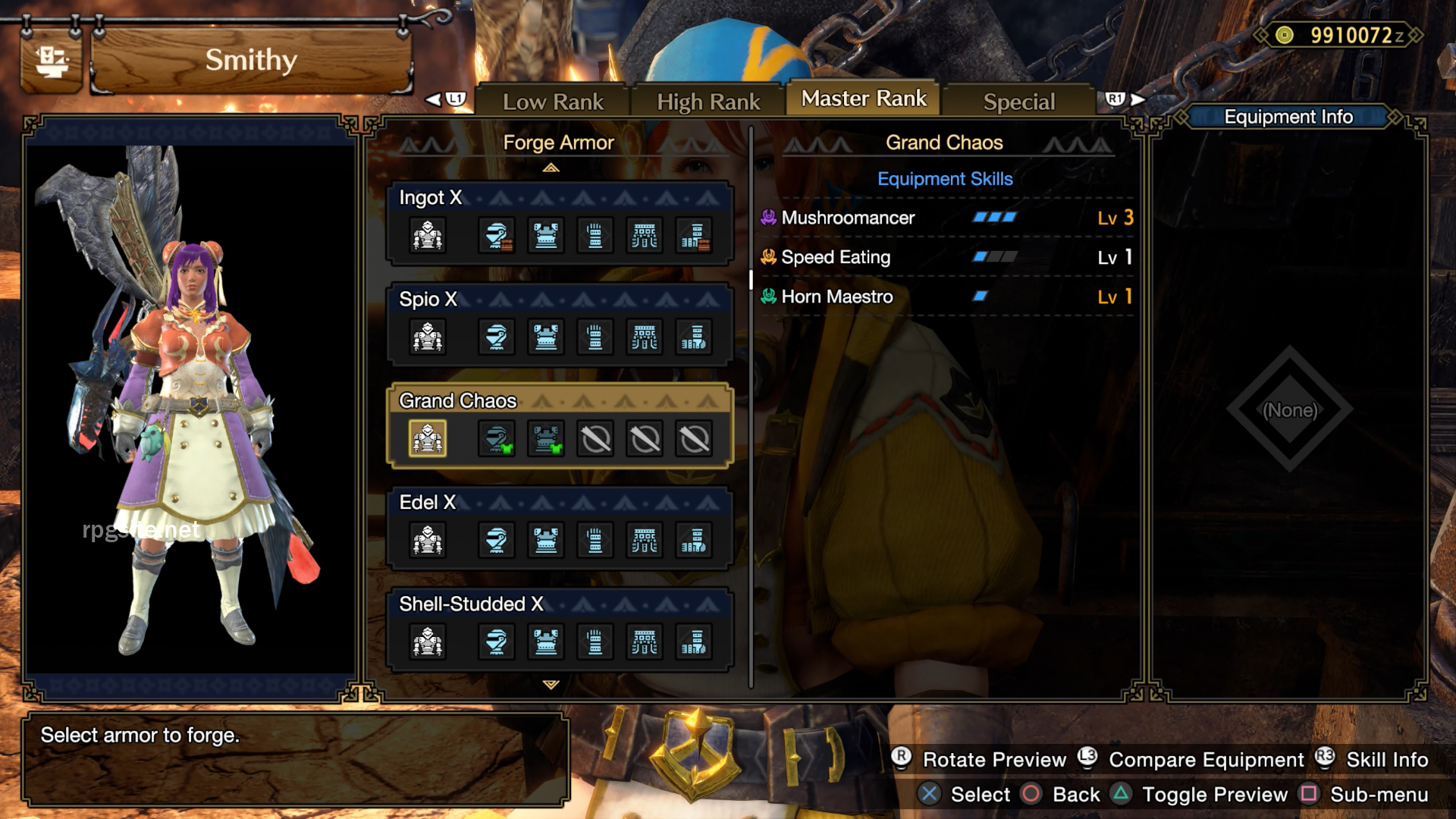 Monster Hunter Rise Sunbreak Master Rank Female Armor Sets: all master ...