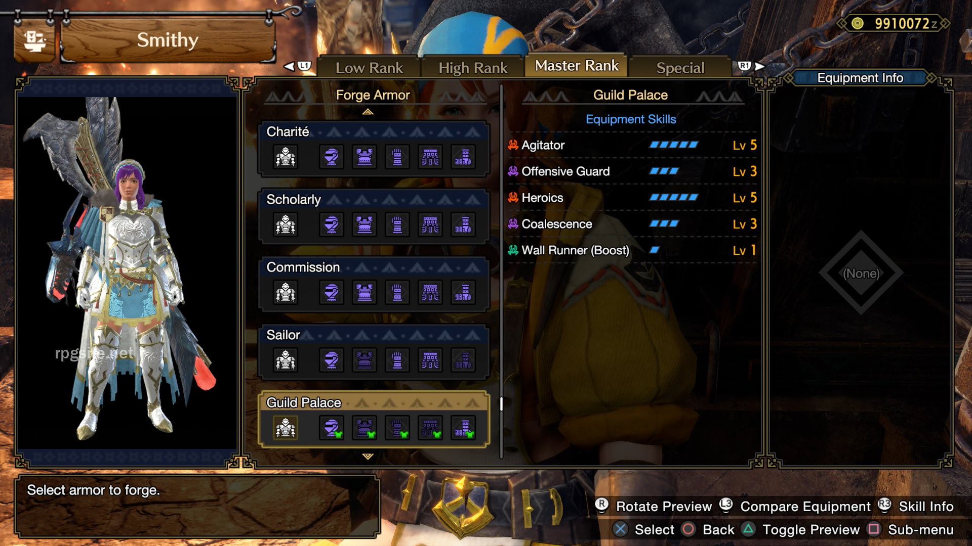 Monster Hunter Rise Sunbreak Master Rank Female Armor Sets: all master ...