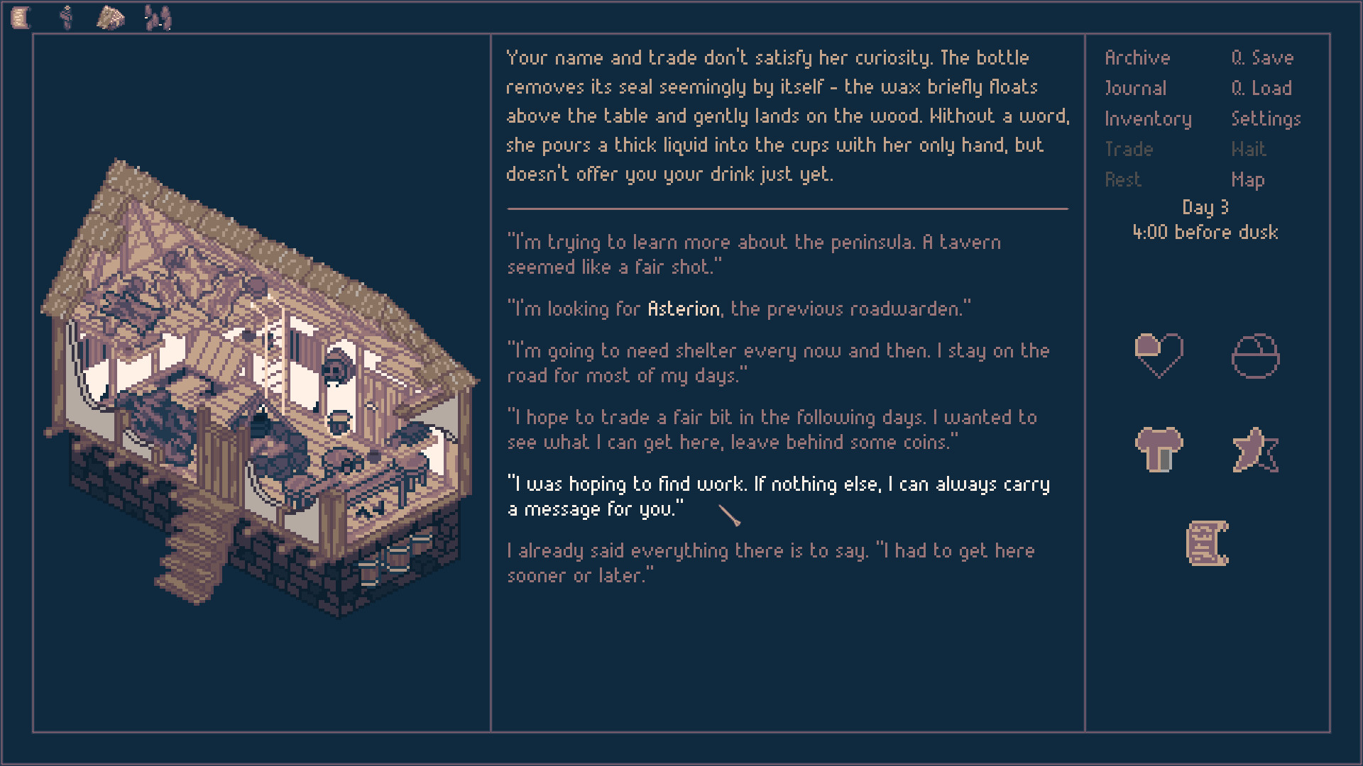 Illustrated text-based RPG Roadwarden arrives on September 8 for PC ...