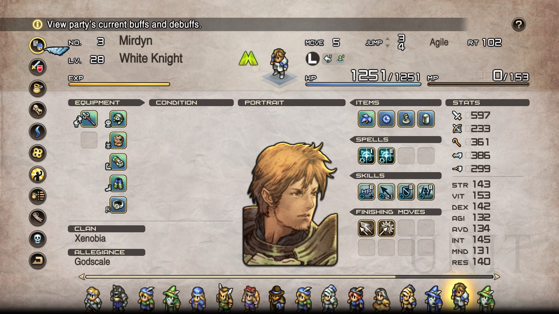 Tactics Ogre: Reborn presents character creation, elemental Gods, class ...