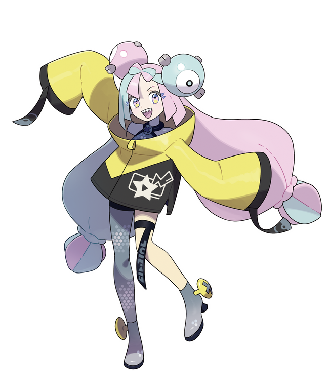 Pokemon Scarlet and Violet introduces Gym Leader Iono and her partner ...