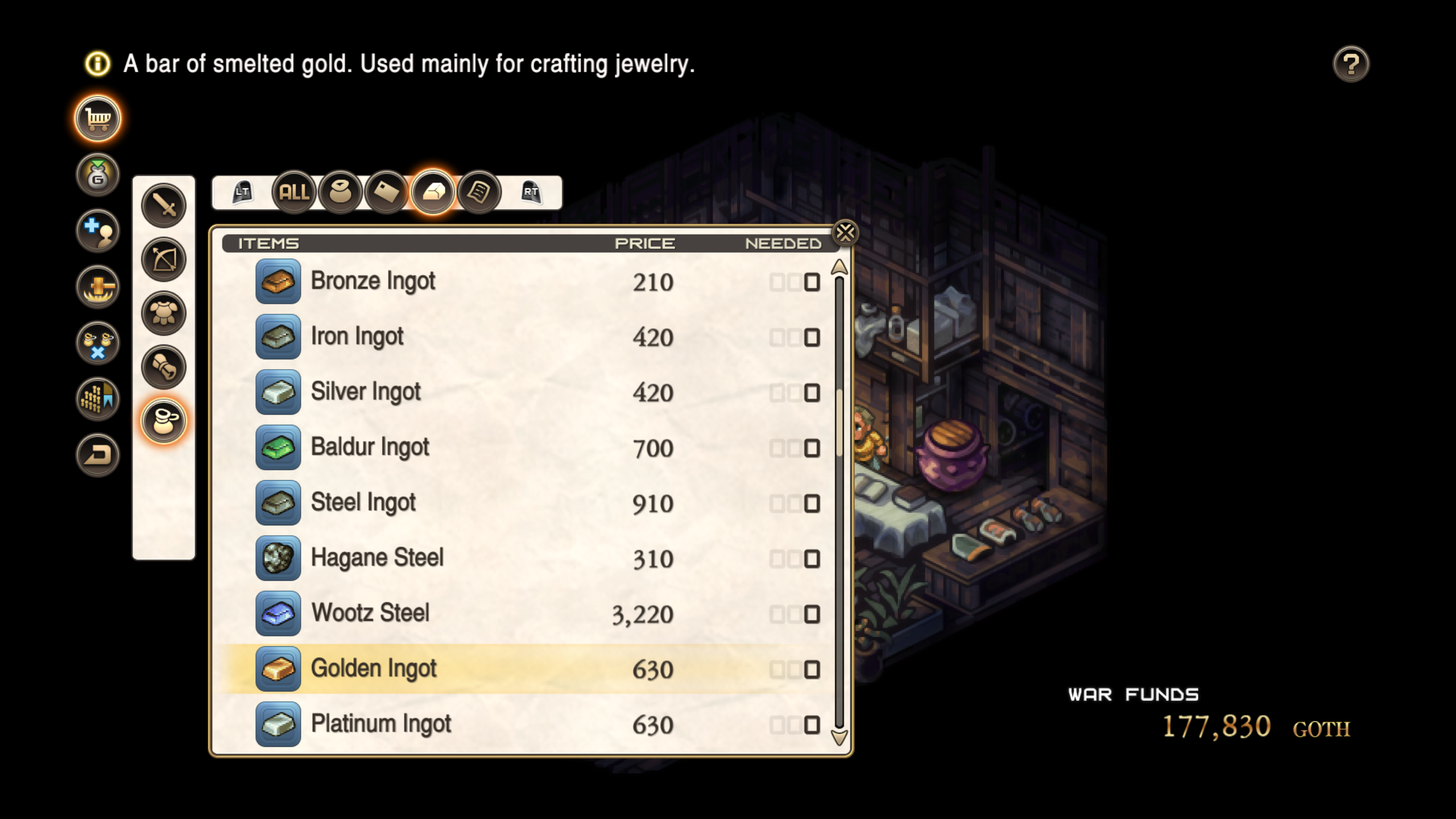 Tactics Ogre Reborn Infinite Goth Guide: How to earn infinite money ...