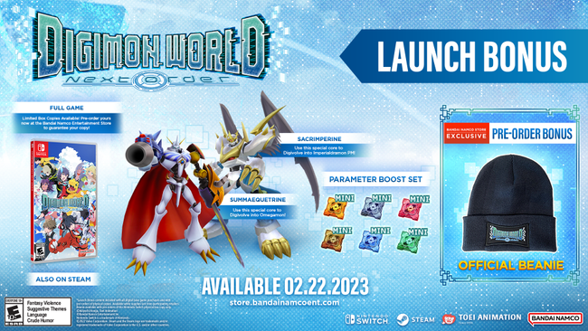 Bandai Namco opens pre-orders for Digimon World: Next Order with new ...