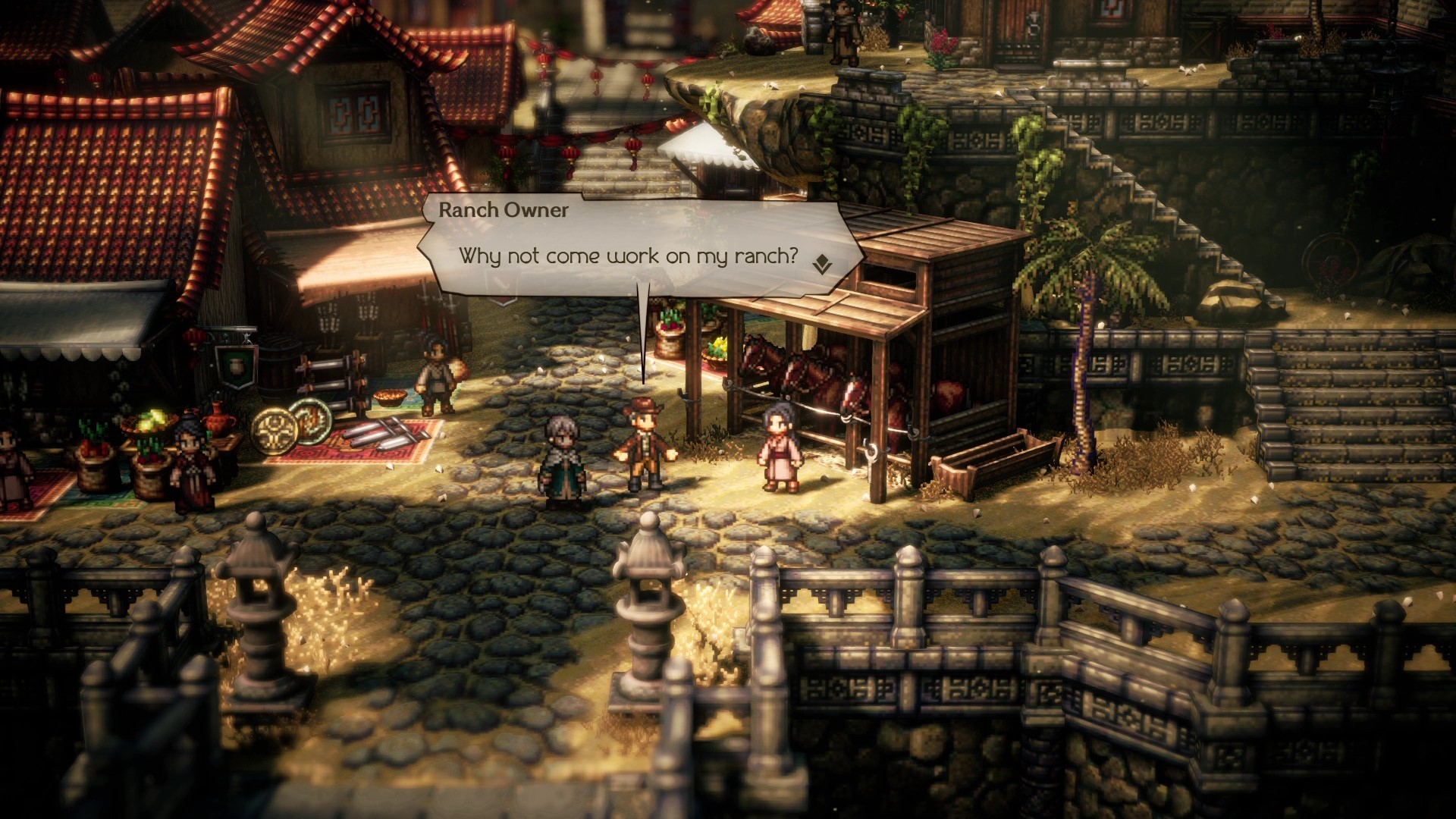 New trailer and screenshots for Octopath Traveler II details Ochette ...