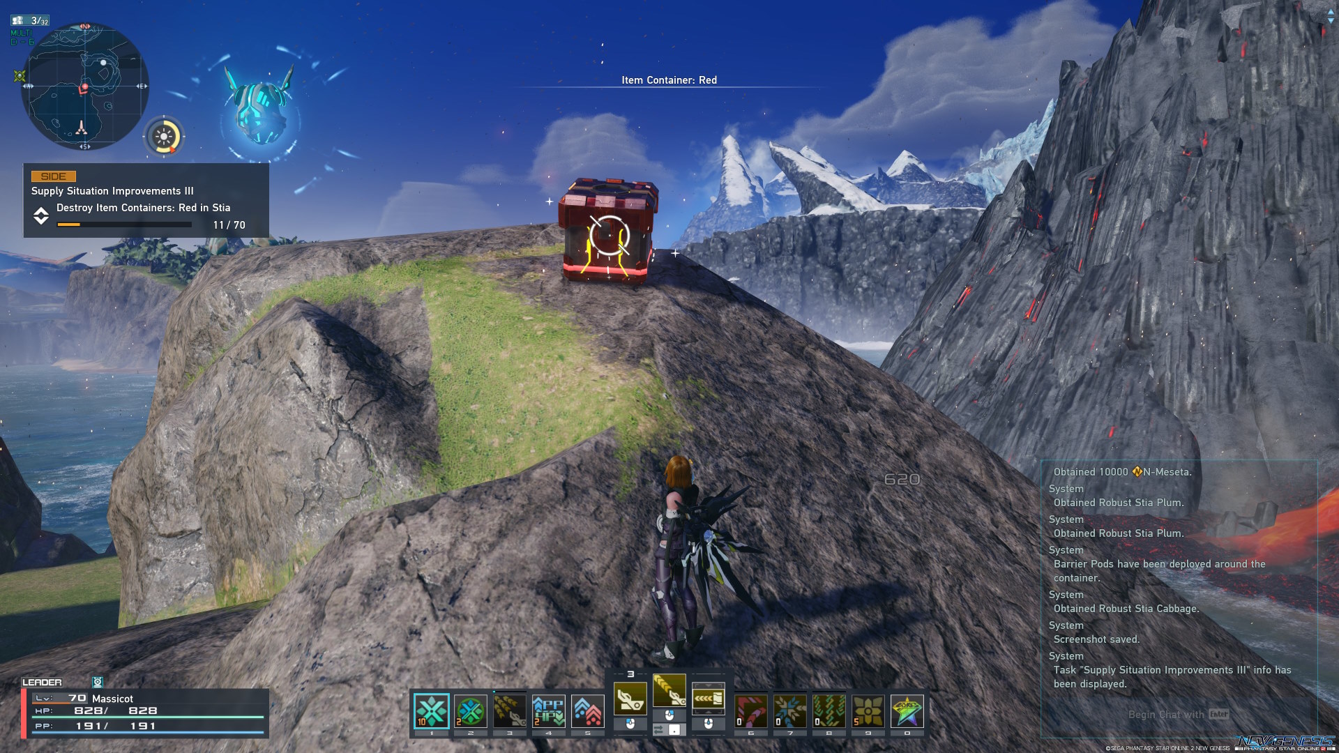 Phantasy Star Online 2: New Genesis - All Red Item Container Locations ...