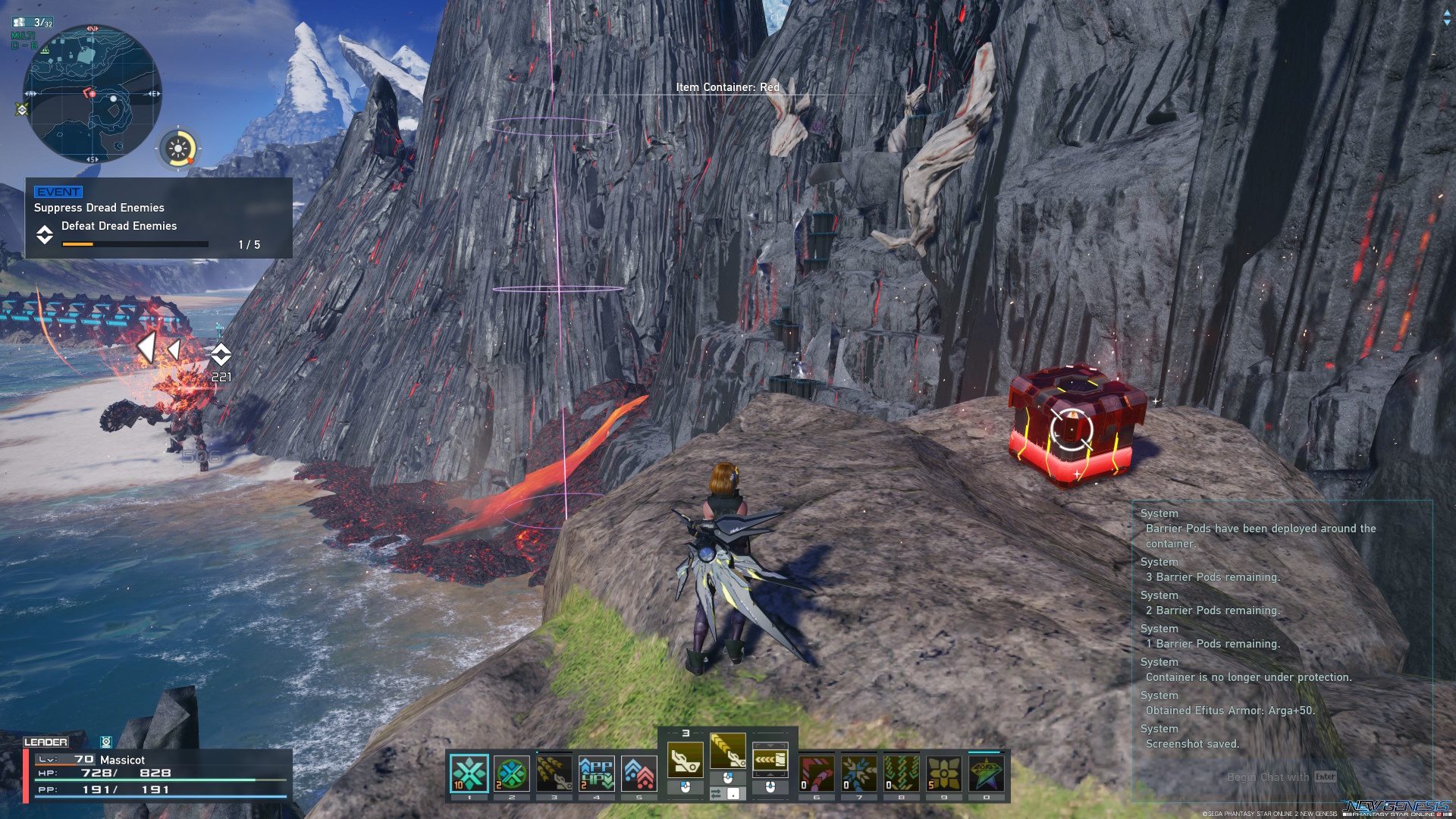 Phantasy Star Online 2: New Genesis - All Red Item Container Locations ...