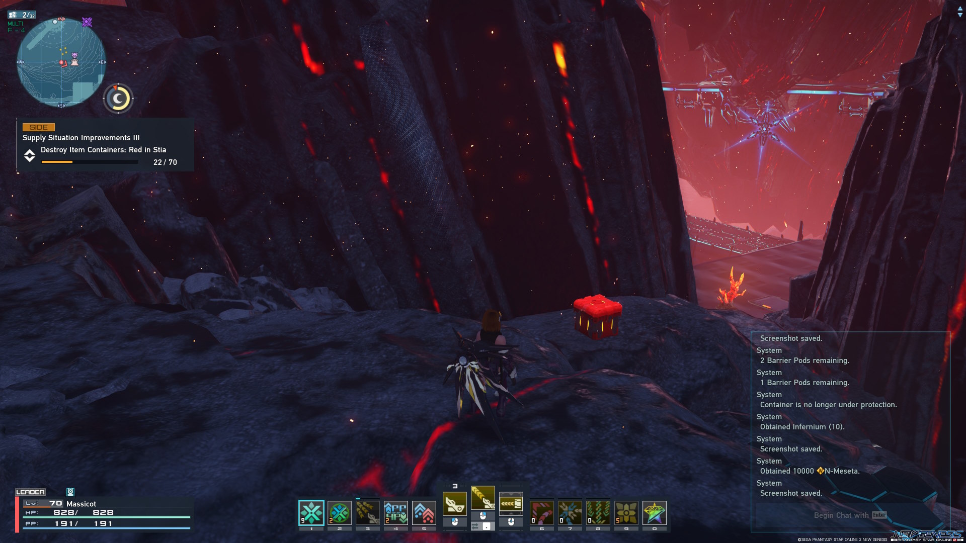 Phantasy Star Online 2: New Genesis - All Red Item Container Locations ...