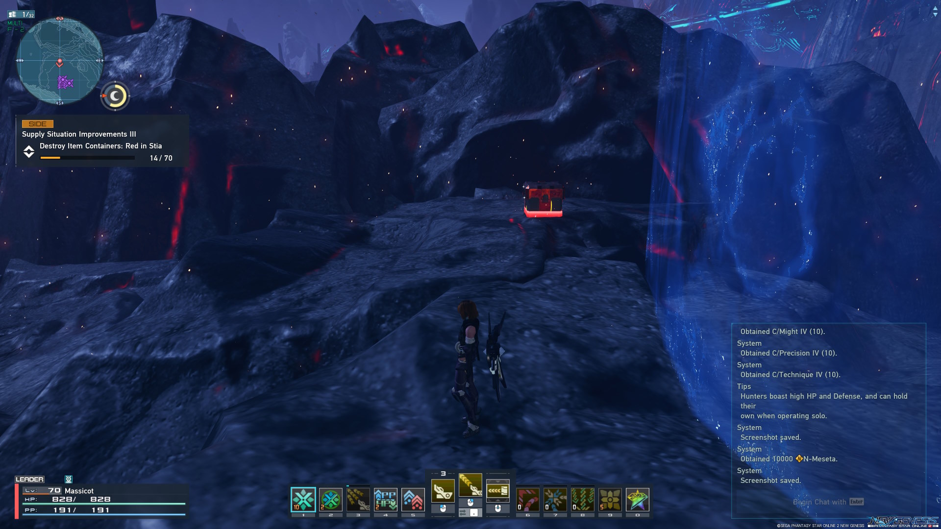 Phantasy Star Online 2: New Genesis - All Red Item Container Locations ...