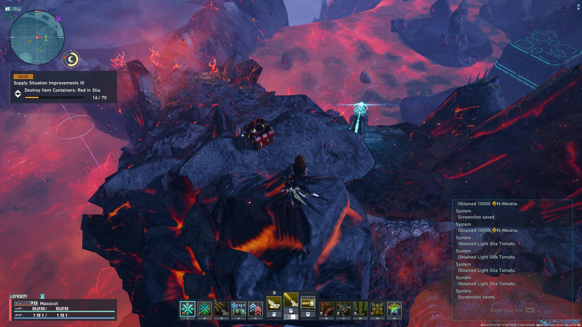 Phantasy Star Online 2: New Genesis - All Red Item Container Locations ...