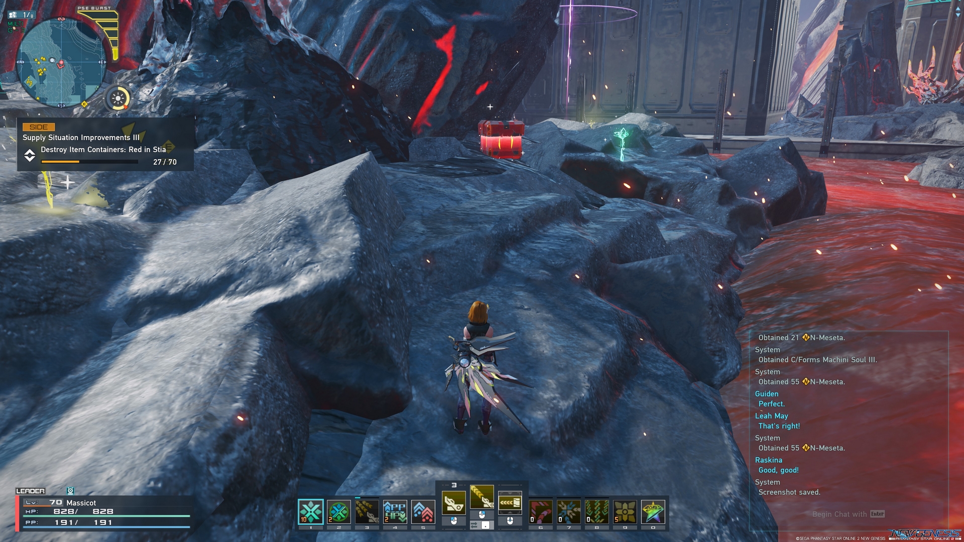 Phantasy Star Online 2: New Genesis - All Red Item Container Locations ...