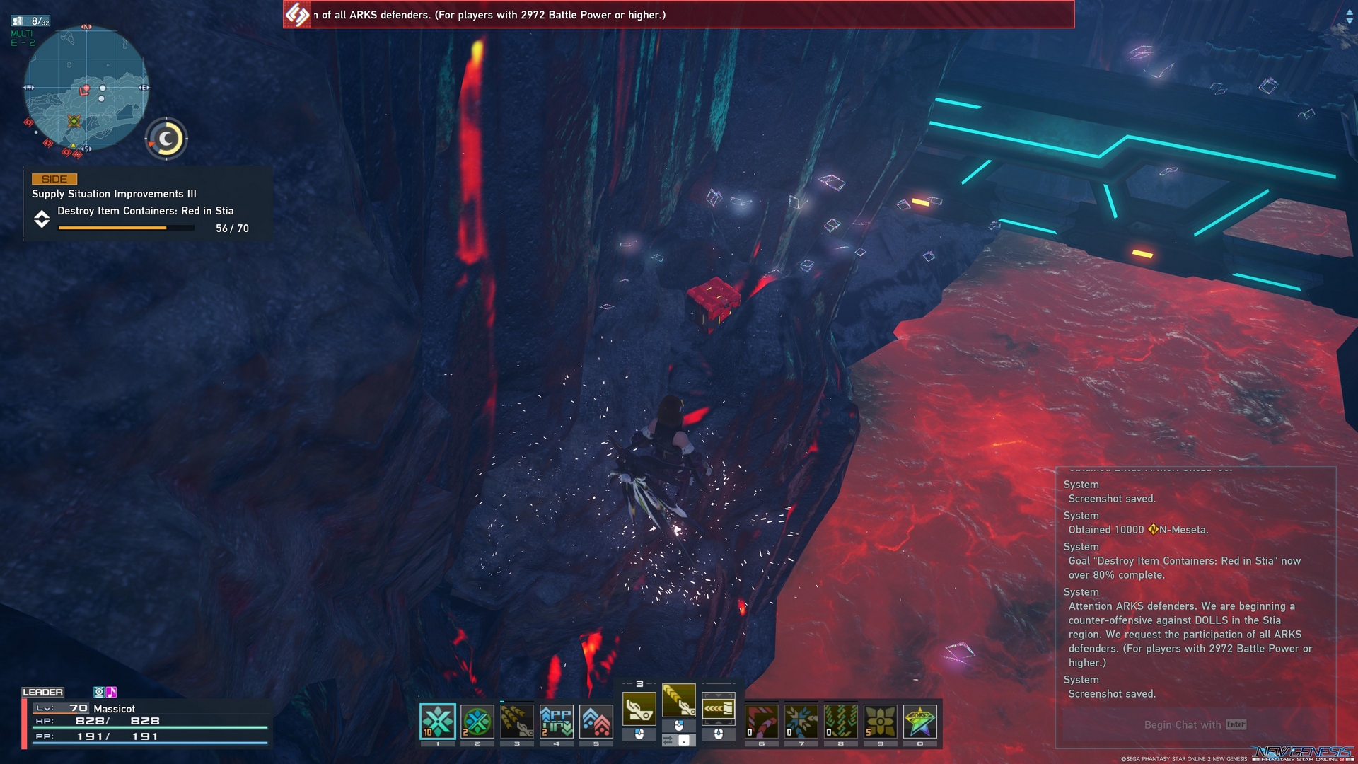 Phantasy Star Online 2: New Genesis - All Red Item Container Locations ...