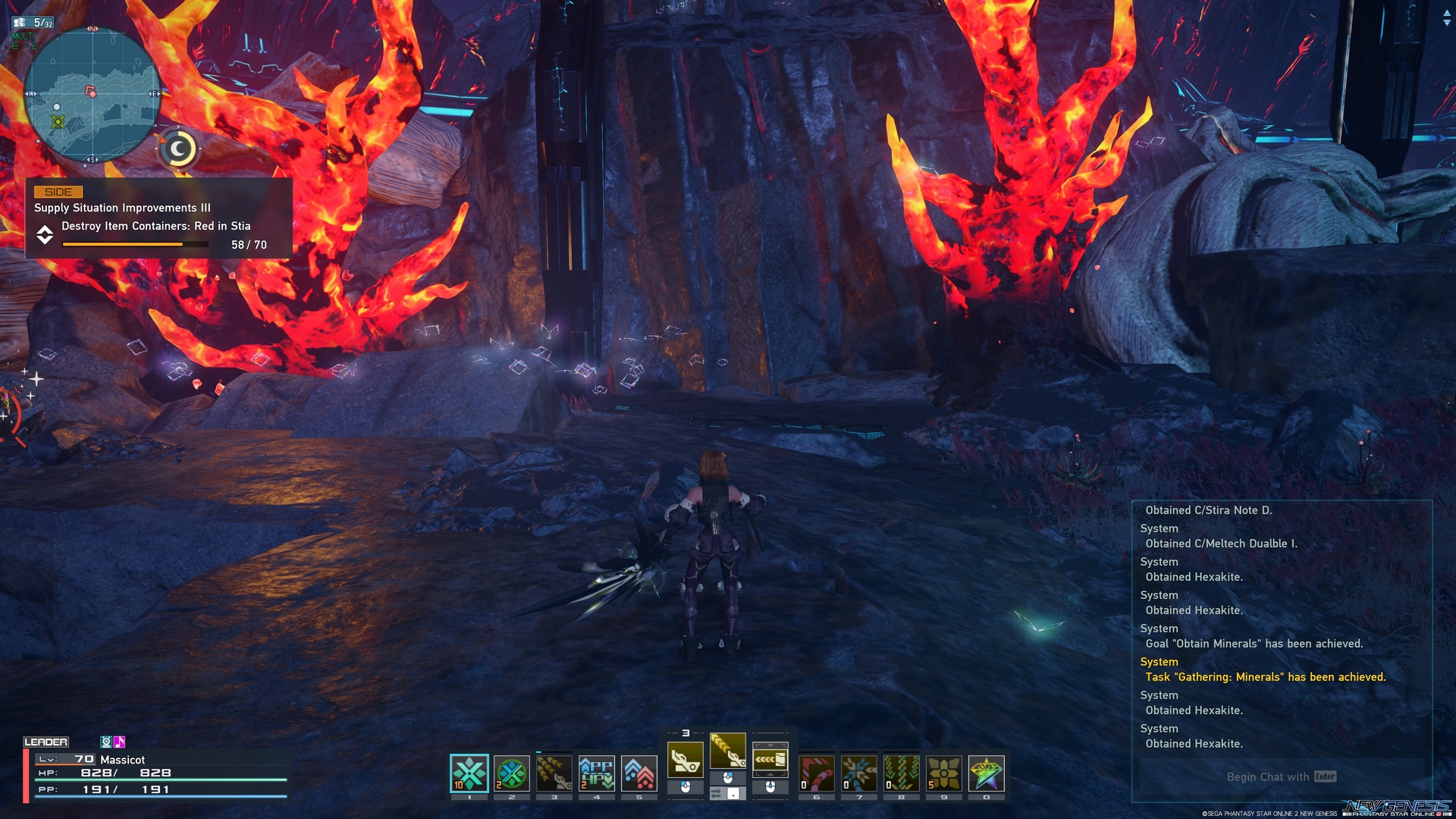 Phantasy Star Online 2: New Genesis - All Red Item Container Locations ...