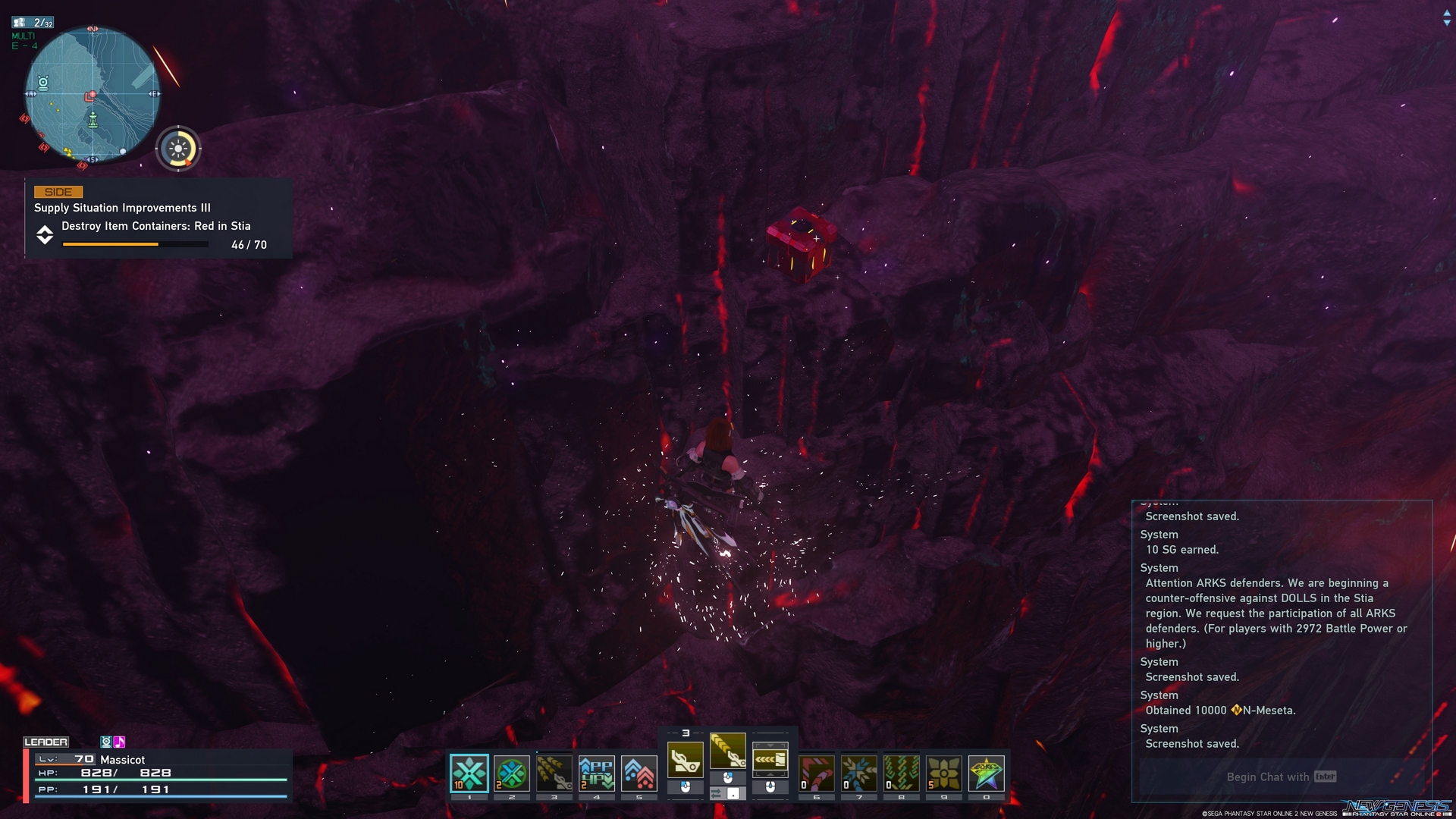 Phantasy Star Online 2: New Genesis - All Red Item Container Locations ...