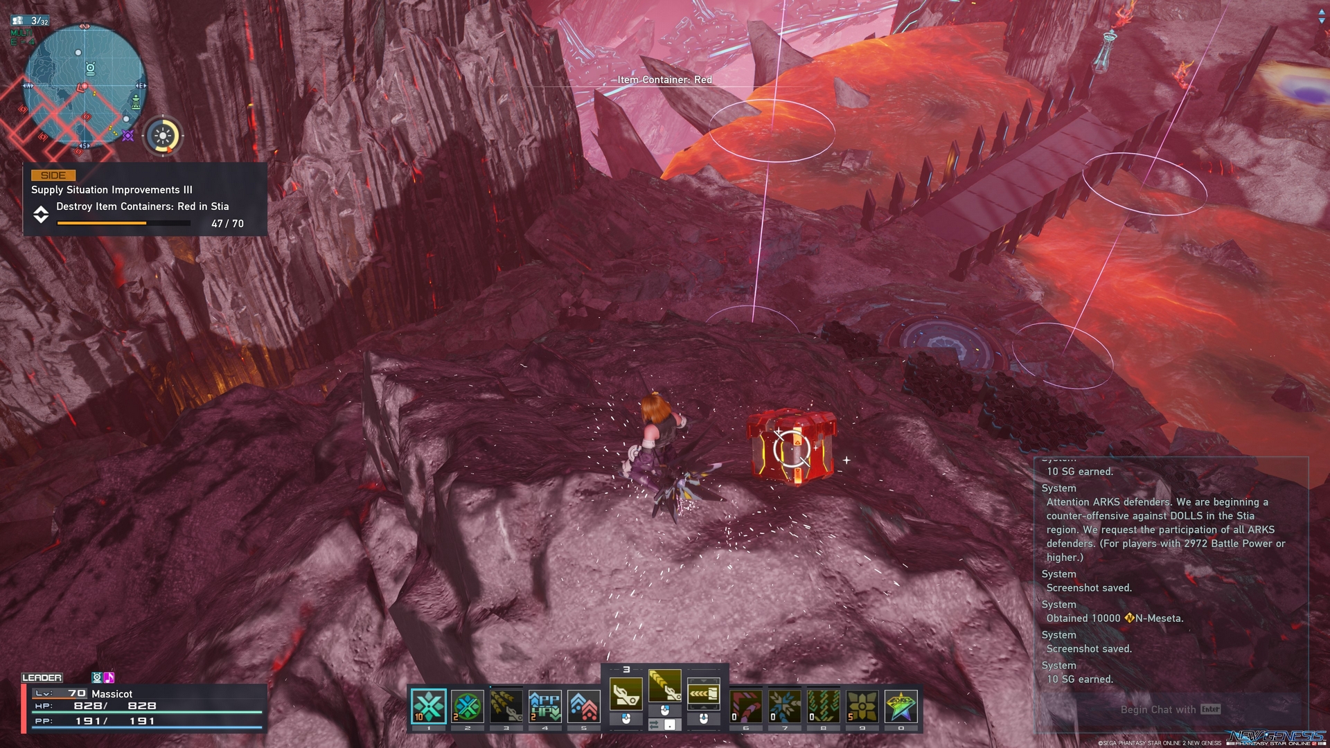 Phantasy Star Online 2: New Genesis - All Red Item Container Locations ...