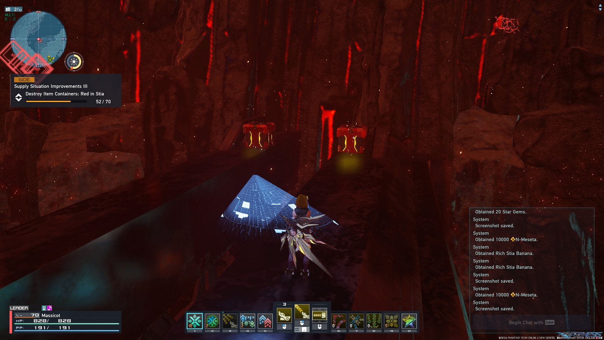 Phantasy Star Online 2: New Genesis - All Red Item Container Locations ...