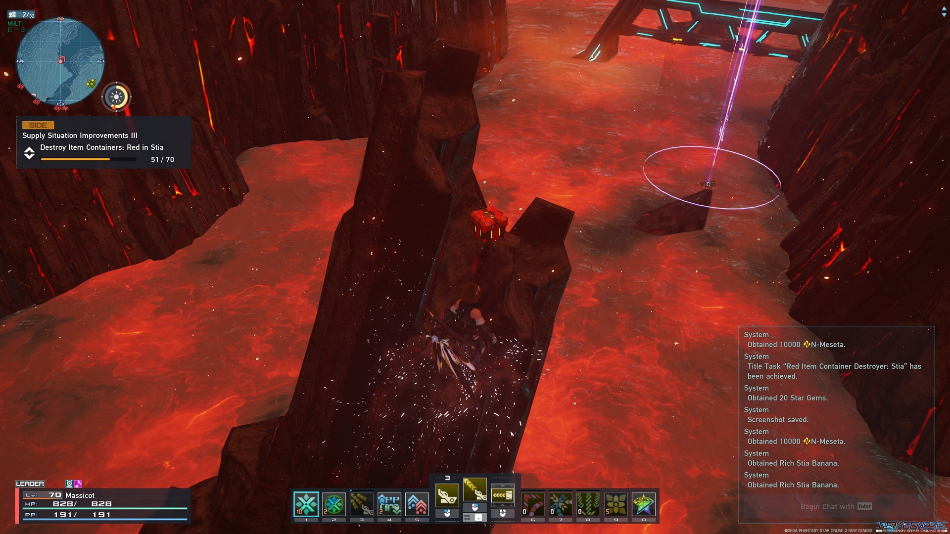 Phantasy Star Online 2: New Genesis - All Red Item Container Locations ...