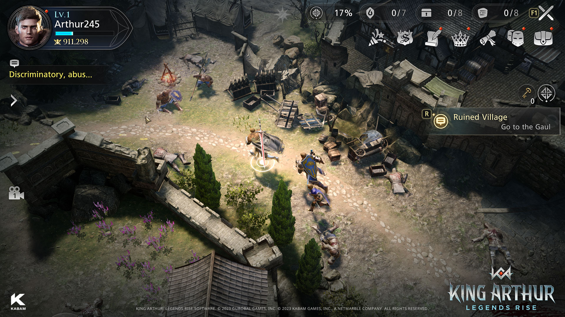 Squad-based RPG King Arthur: Legends Rise gets both a cinematic and gameplay trailer | RPG Site