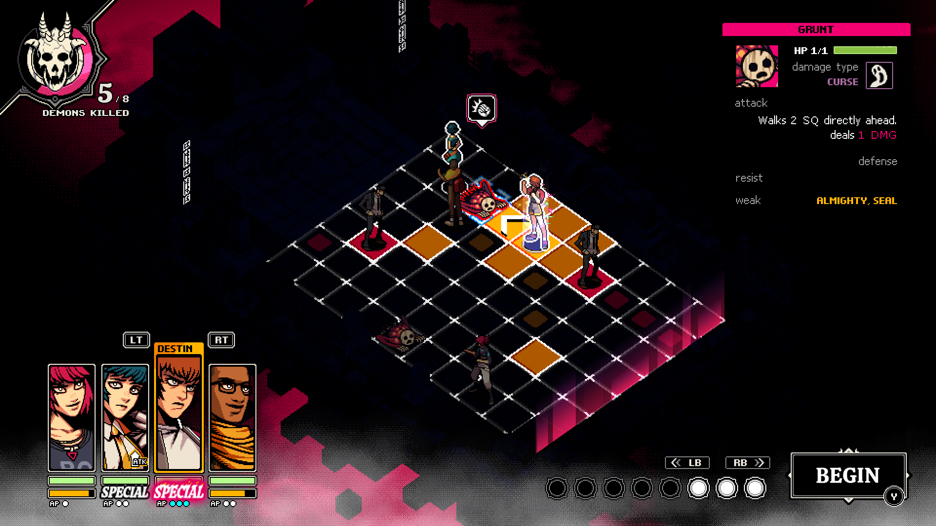 Demonschool PAX West 2023: Italian horror, Into the Breach-style fights ...