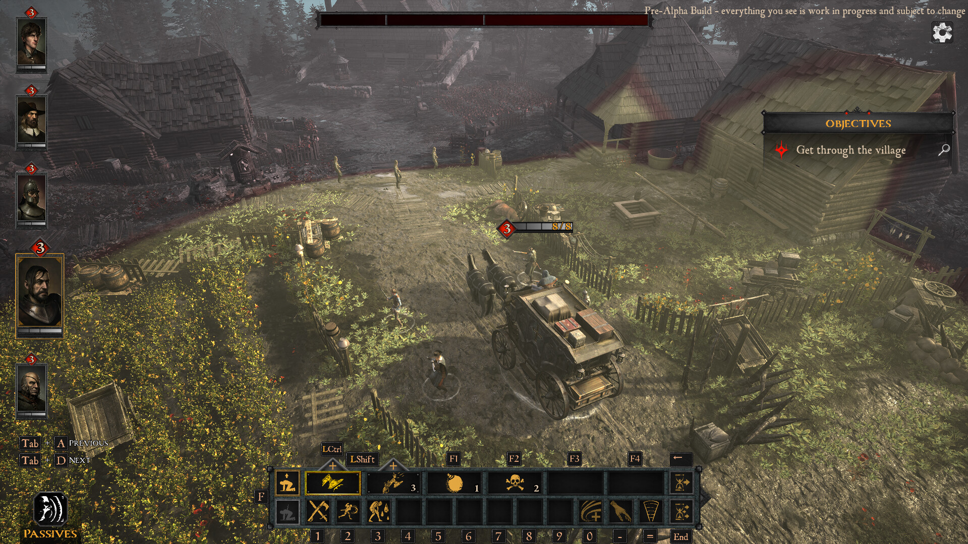 Grid-less turn-based tactical RPG Beast announced for PC, set to ...